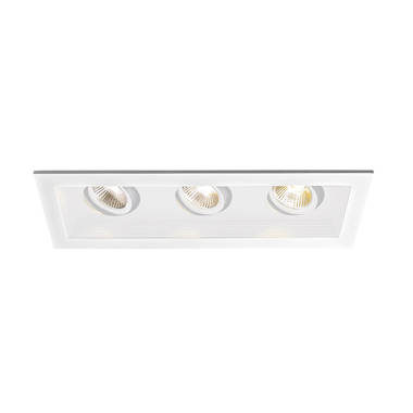WAC Lighting Mini Multiple 3-Light Remodel Housing 3.5" LED Recessed ...