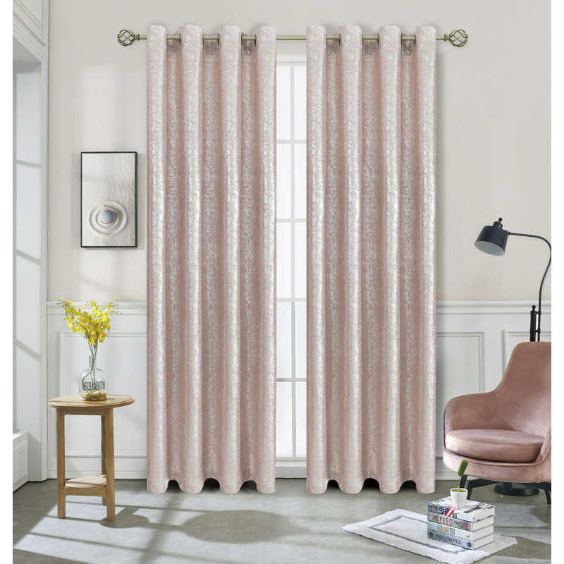 Rosdorf Park Delrico Polyester Blackout Curtain Pair & Reviews | Wayfair