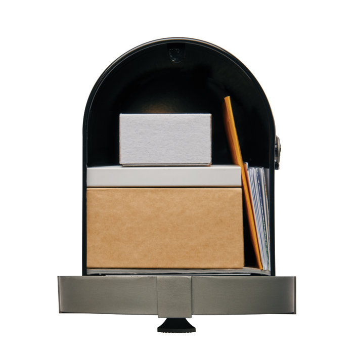 Gibraltar Mailboxes Brunswick Post Mounted Mailbox & Reviews | Wayfair