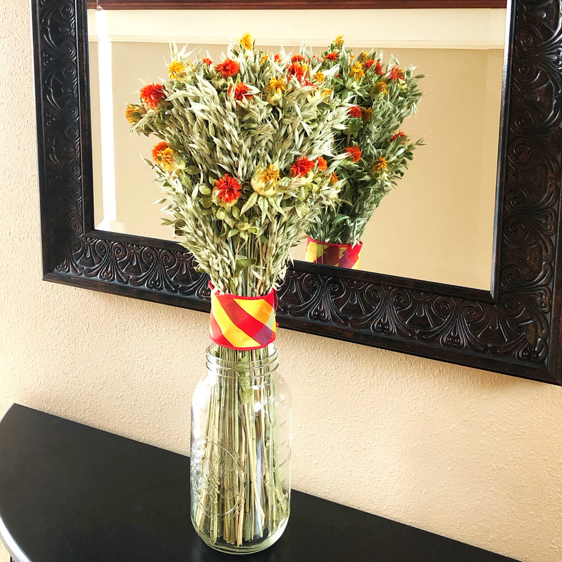Primrue Safflower Bouquet Mixed Stems | Wayfair