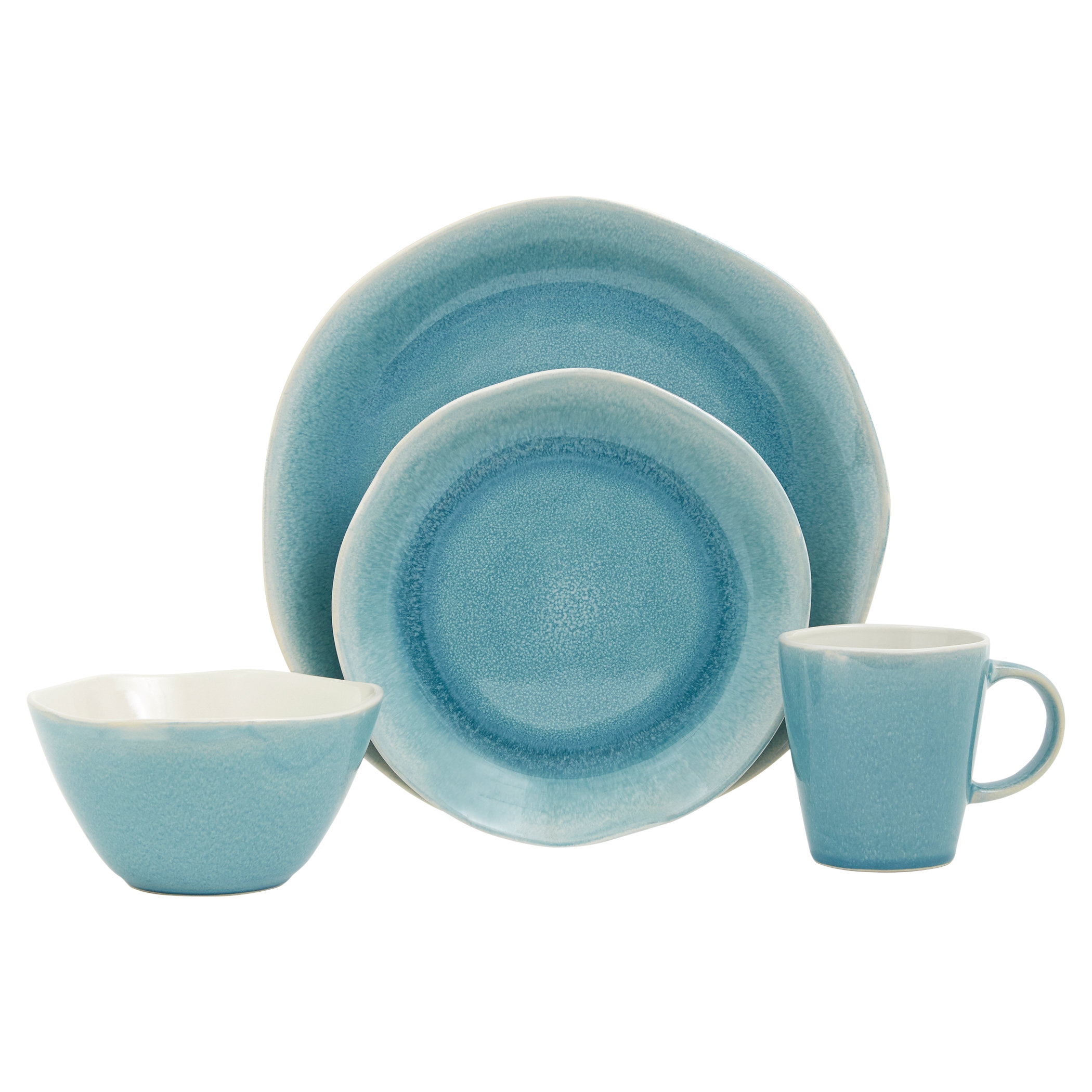 Baum Ceramic Dinnerware Set - Service for 4 | Wayfair