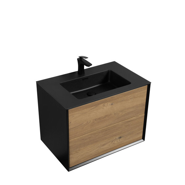 Latitude Run® Danyall 29.5'' Single Bathroom Vanity with Engineered ...