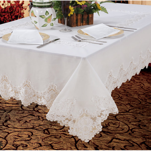 Rectangular-lace-tablecloth | Wayfair
