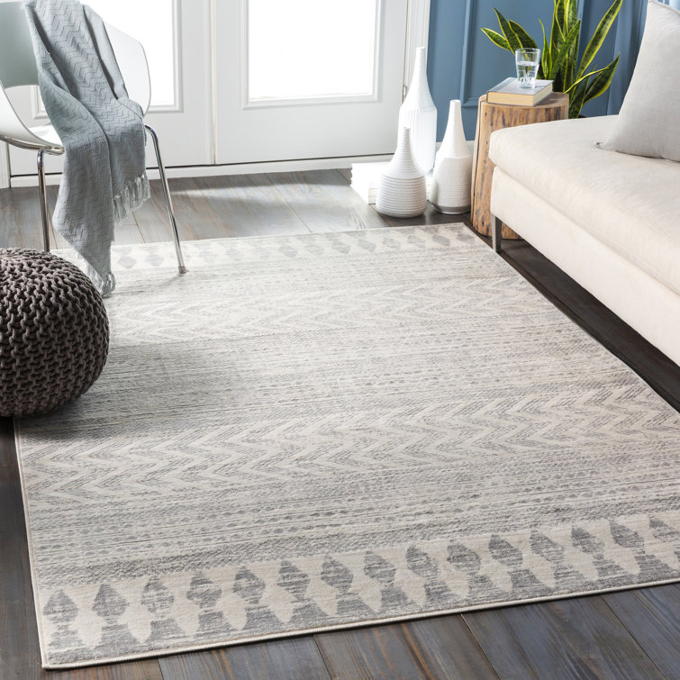 Mistana Grey/Off-White Rug & Reviews | Wayfair.co.uk