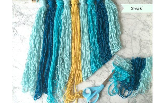 DIY Yarn Pendant Banner | Wayfair