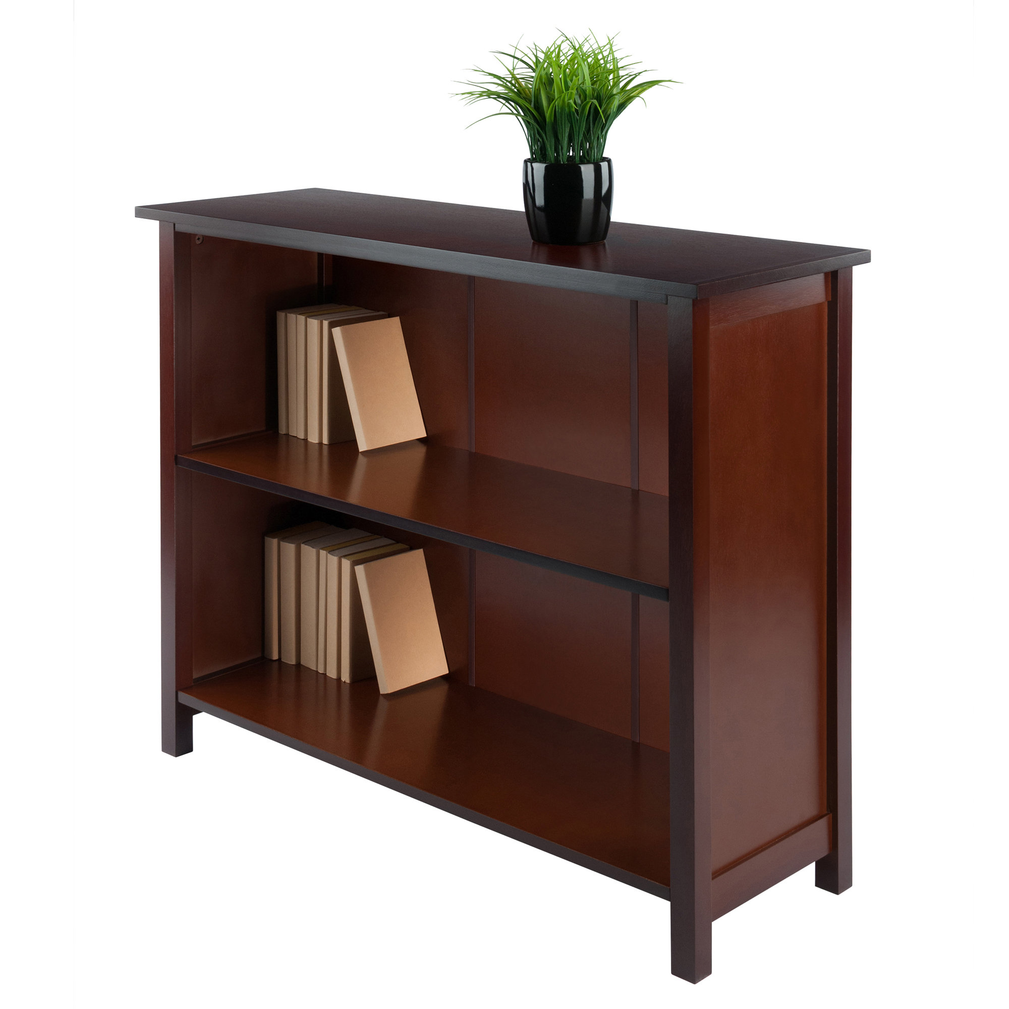Rebrilliant Eleia 30'' H x 39'' W Standard Bookcase & Reviews | Wayfair