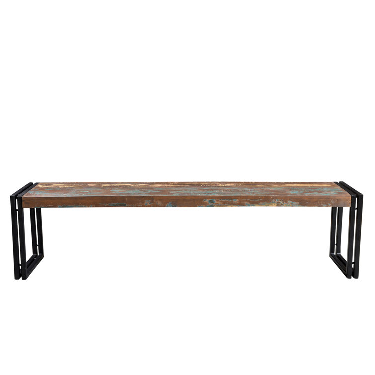 Millwood Pines Leah Wood Bench & Reviews | Wayfair