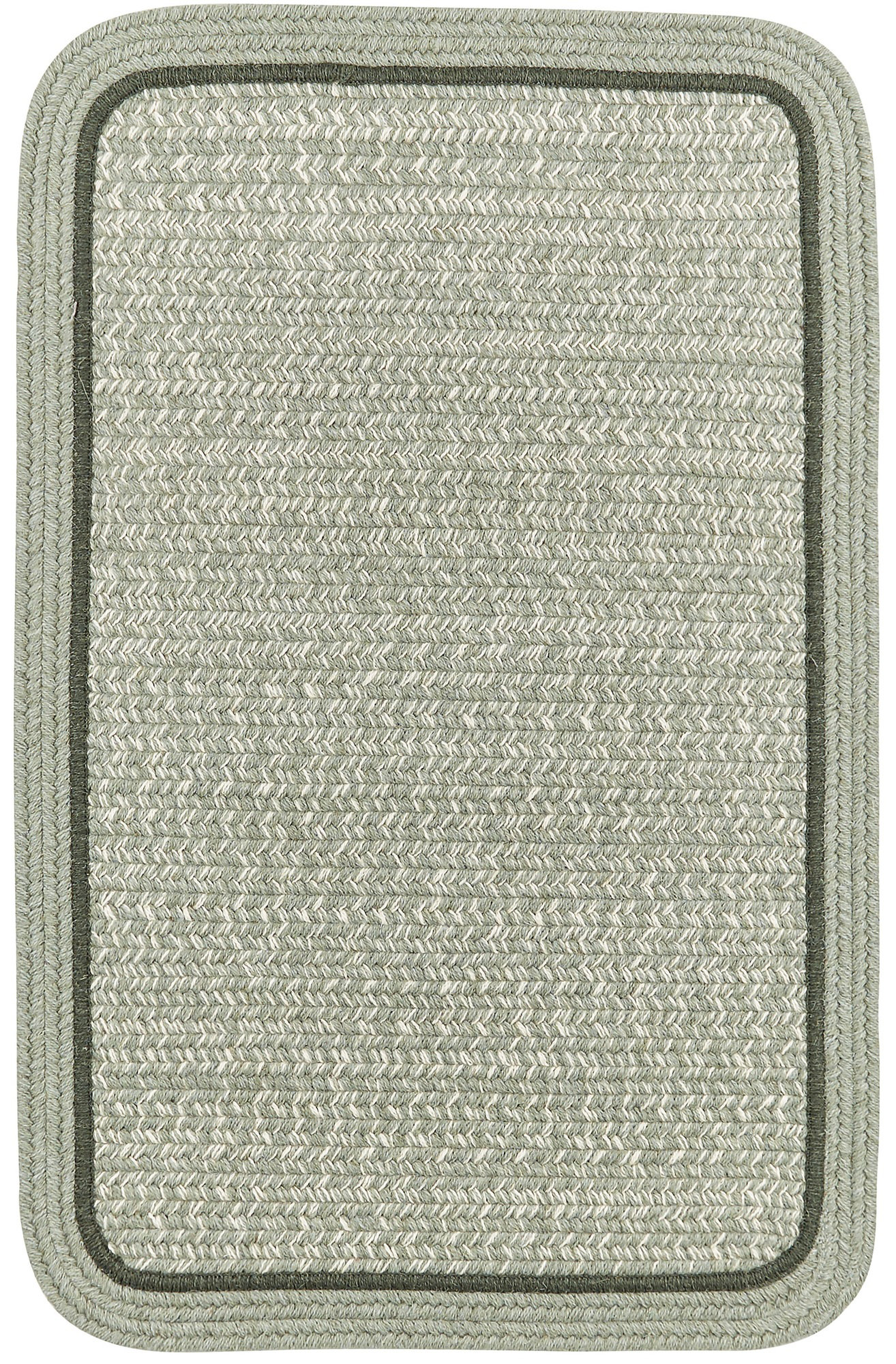 August Grove® Browdy Braided Mistletoe Rug & Reviews | Wayfair