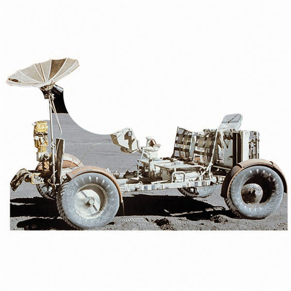 Wet Paint Printing NASA Lunar Rover Cardboard Standup | Wayfair