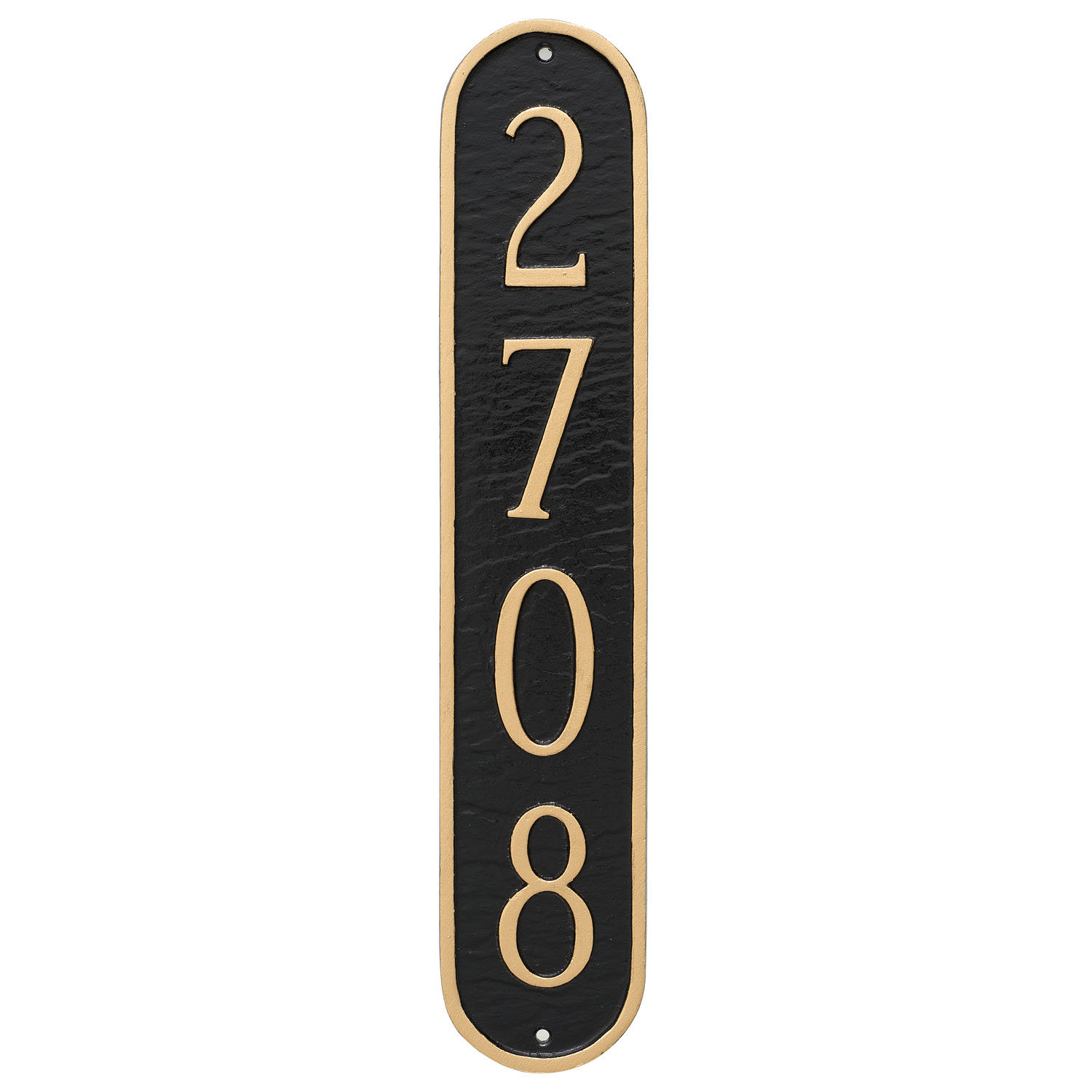 Montague Metal Products Oblong Column Address Plaque | Wayfair