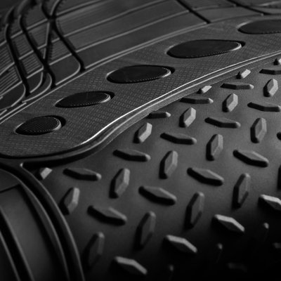 Arlmont & Co. Trimmable ClimaProof Non-Slip Rubber Floor Mats With ...