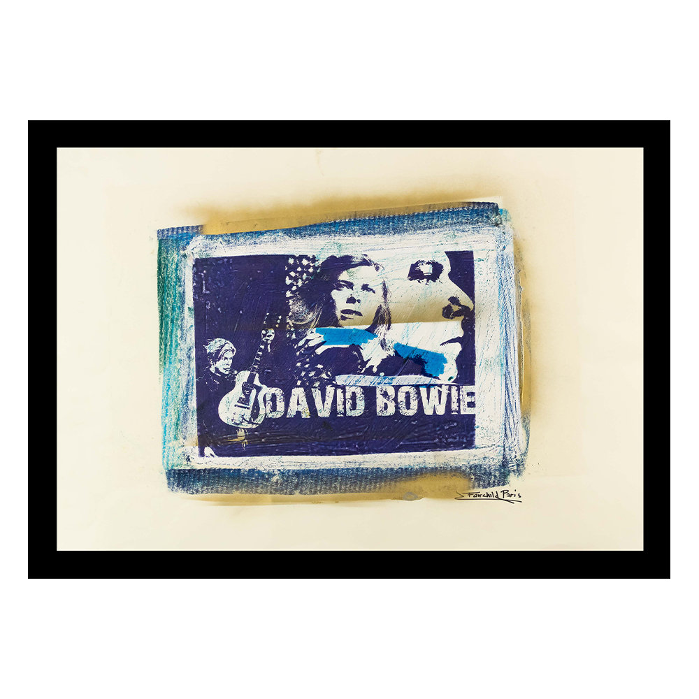 Winston Porter David Bowie - Picture Frame Graphic Art on | Wayfair