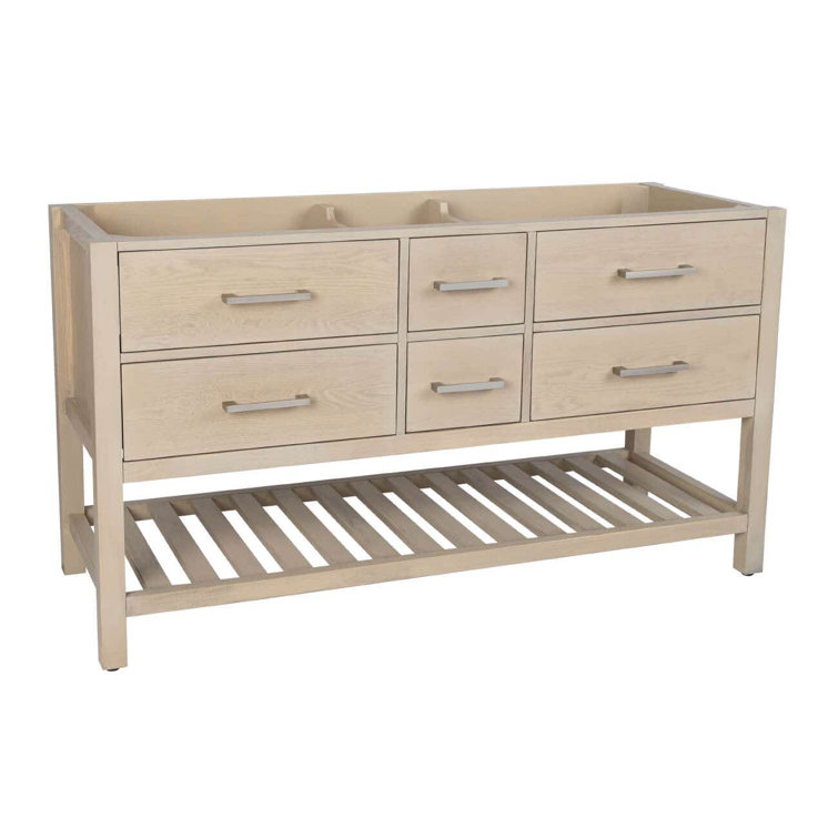 Red Barrel Studio® 59'' Double Bathroom Vanity Base Only | Wayfair