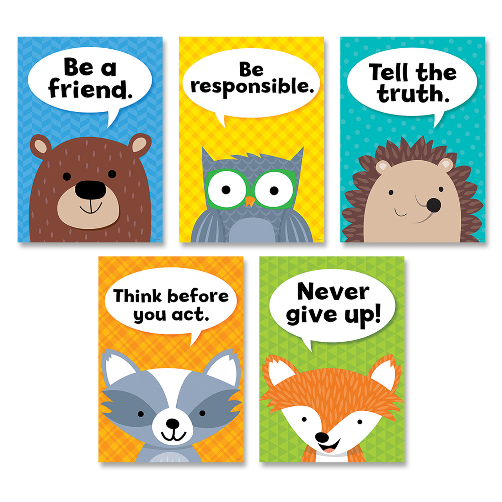 Creative Teaching Press Friends Character Traits Inspire Poster Set ...