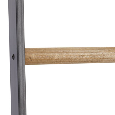 Sand & Stable Black Metal 6 Rack Ladder & Reviews | Wayfair