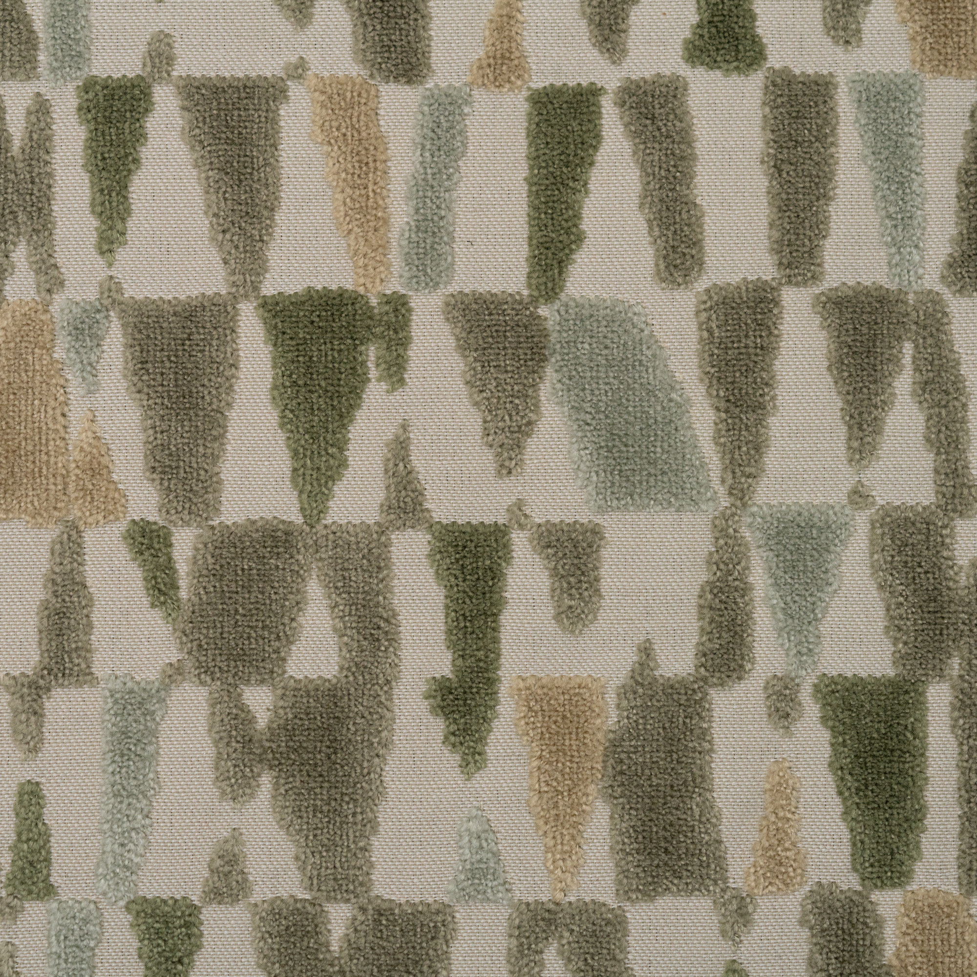 Top Fabric Mosaic Cut Velvet Upholstery Fabric | Wayfair