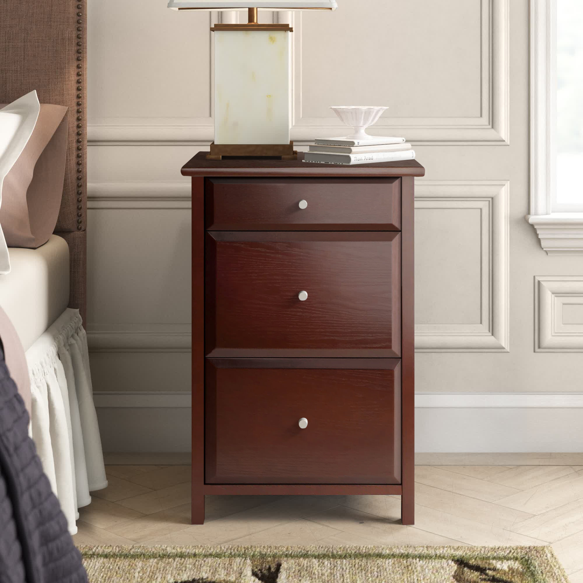 Three Posts™ Aisha 20.87'' Wide 3 -Drawer File Cabinet & Reviews | Wayfair