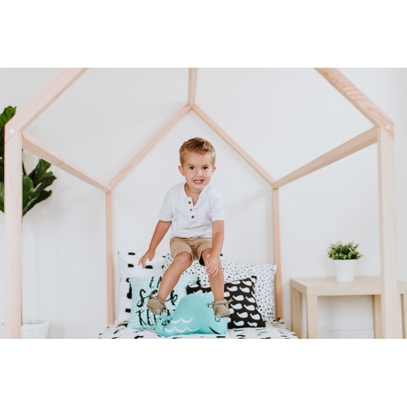 Isabelle & Max™ Ledger Solid Wood Canopy Bed by Isabelle & Max ...