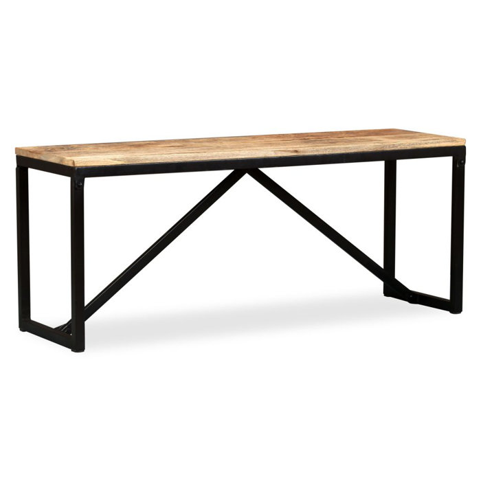 Borough Wharf Zephyr Wood Bench | Wayfair.co.uk