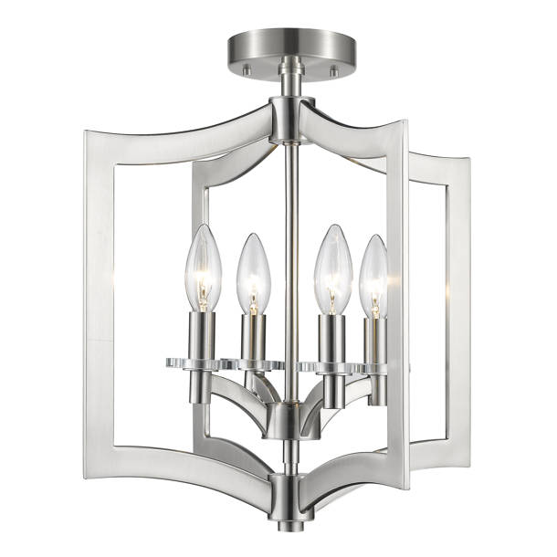 Mercer41 Aakarsh 3 - Light Geometric Chandelier & Reviews | Wayfair