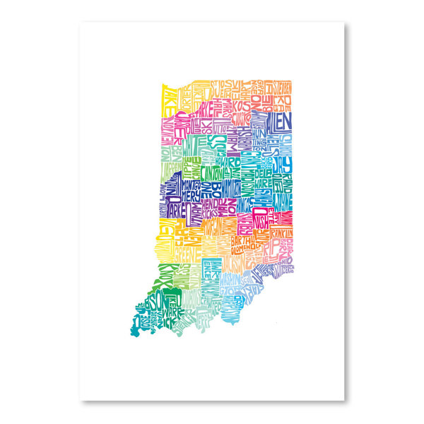 Metro Lane Anisia Indiana Spring by Capow - Unframed Art Prints ...