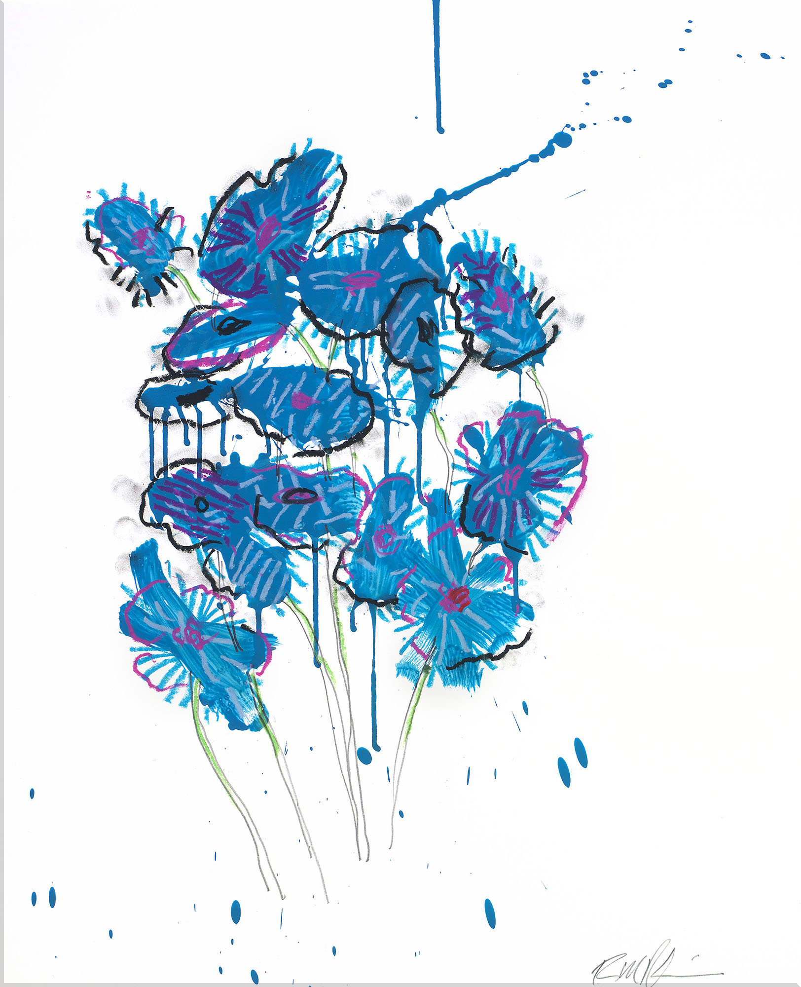 RFA Decor Robert Robinson Wild Flowers On Canvas by Robert Robinson ...