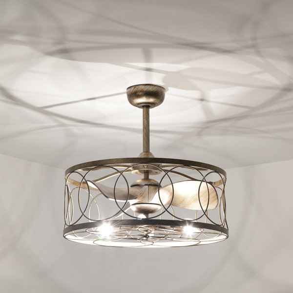 Laurel Foundry Modern Farmhouse Seay 19.29'' Ceiling Fan with Light Kit ...