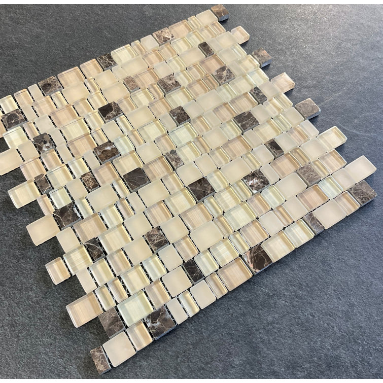 ES Stone Glass Random Mosaic Tile | Wayfair