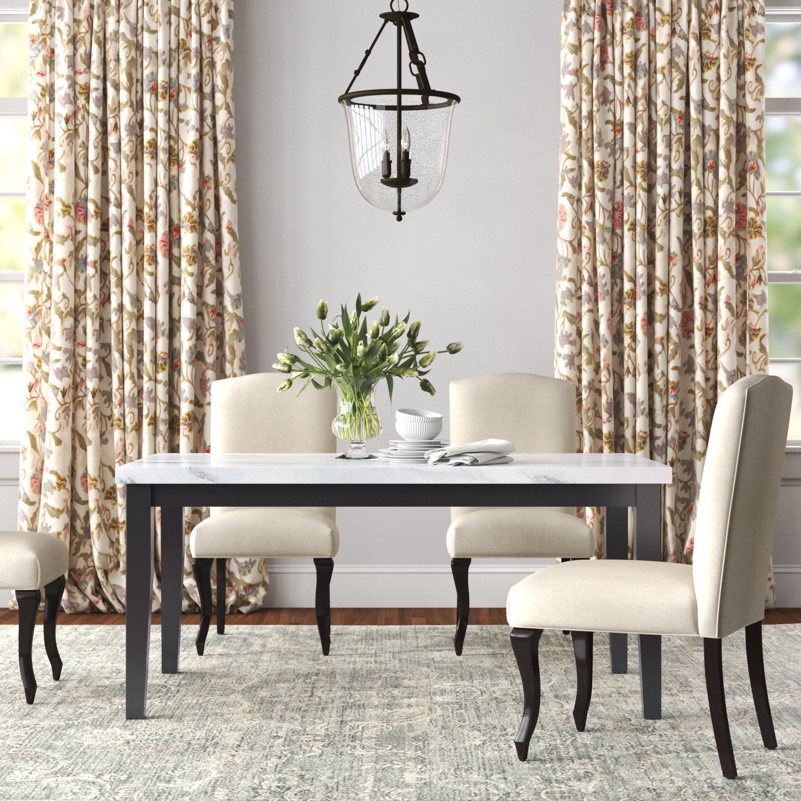 Lark Manor Annakate 66'' Dining Table & Reviews | Wayfair