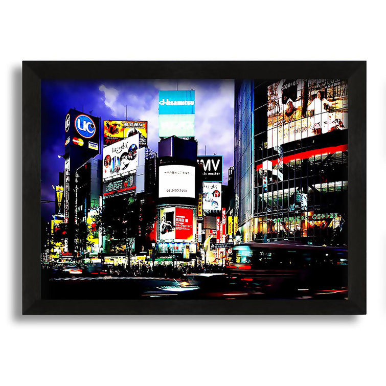 Brayden Studio The Energy Of New York City - Picture Frame Photograph ...