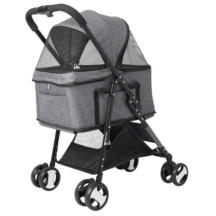 BingoPaw Folding Standard Stroller with Detachable Carrier | Wayfair