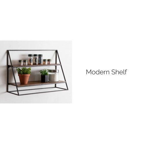 Union Rustic Talton Lander Hanging Floating Shelf | Wayfair