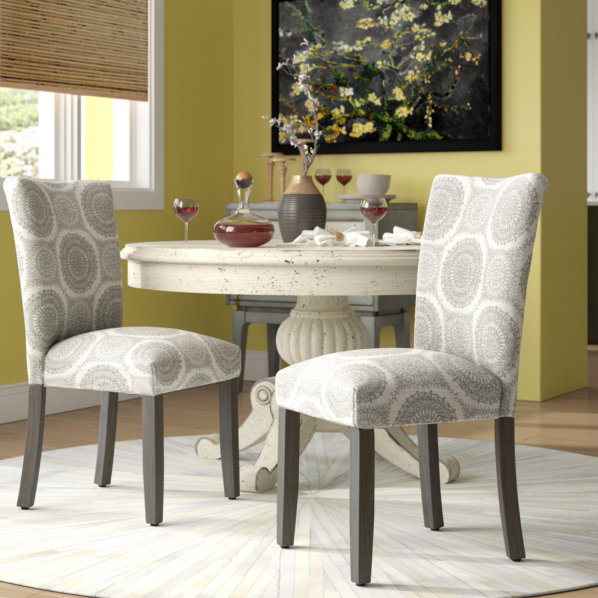 Charlton Home® Longwood Parsons Chair & Reviews | Wayfair