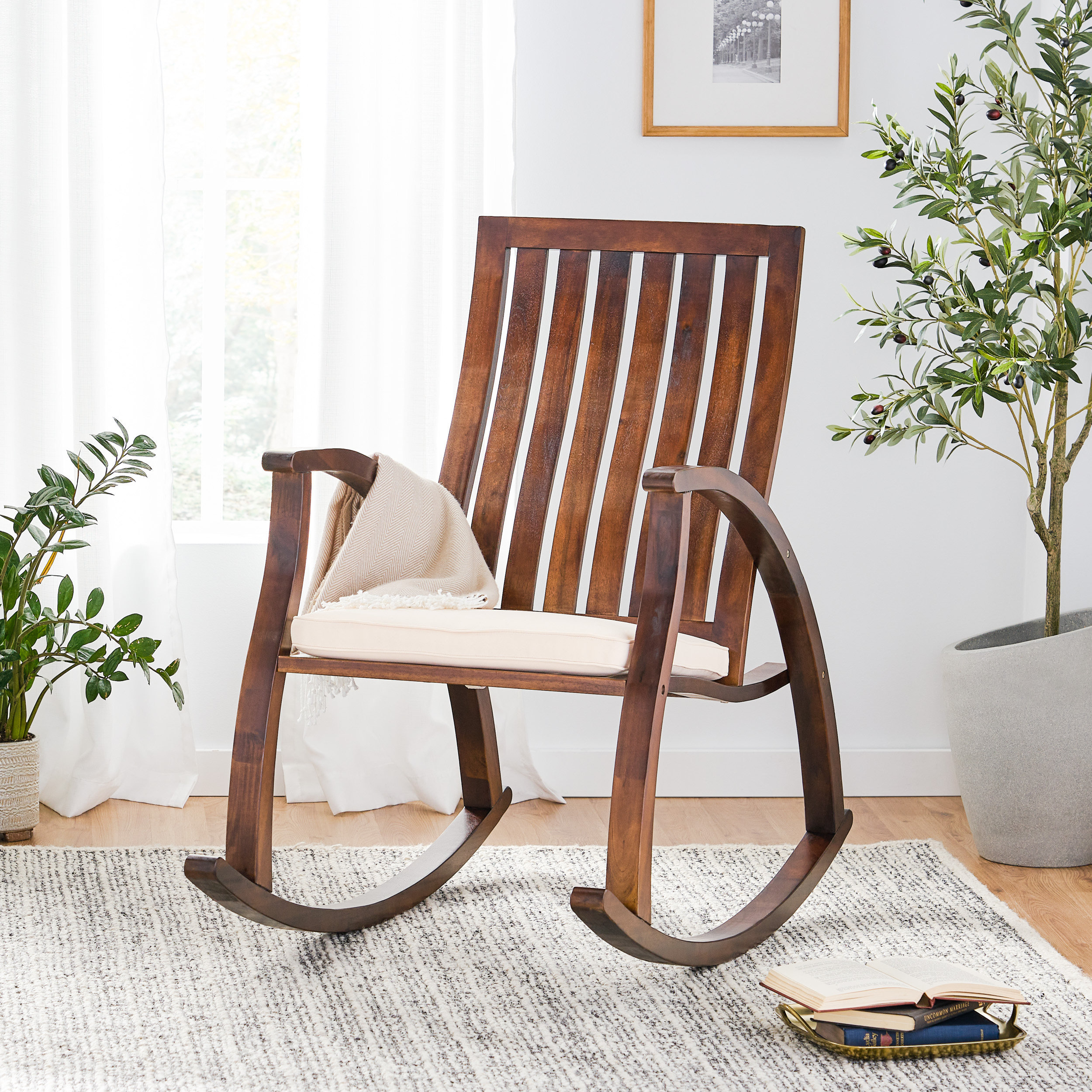Red Barrel Studio® Statko Rocking Chair & Reviews | Wayfair