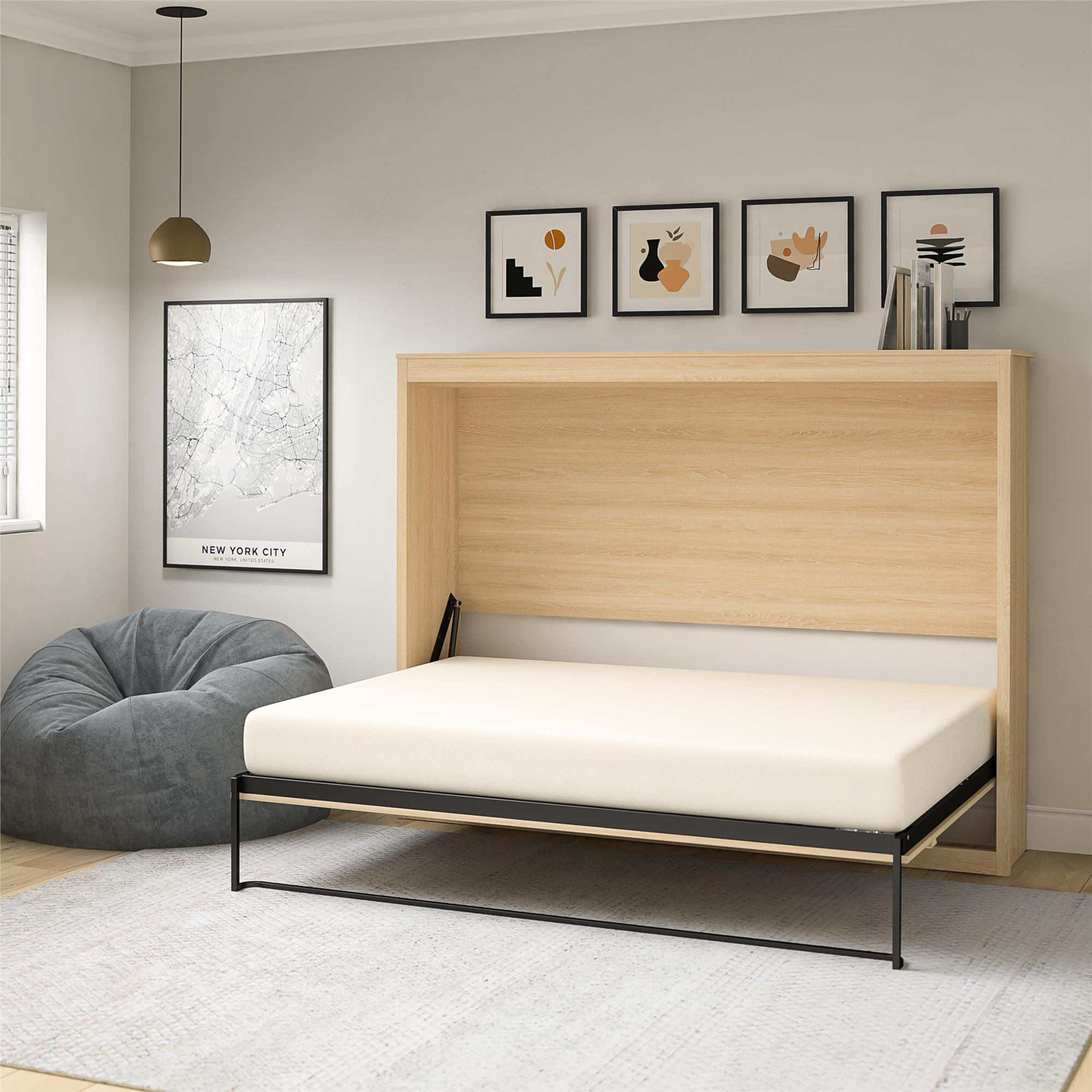 Ameriwood Paramount Full Size Daybed Wall Bed - Wayfair Canada