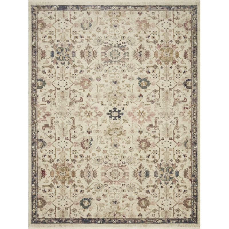 Lark Manor Febbas Ivory Rug | Wayfair