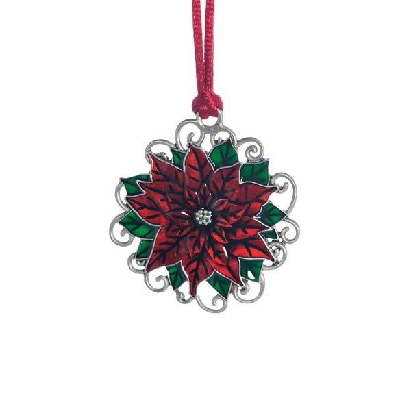 Plow & Hearth Solid Pewter Christmas Tree Hanging Figurine Ornament ...