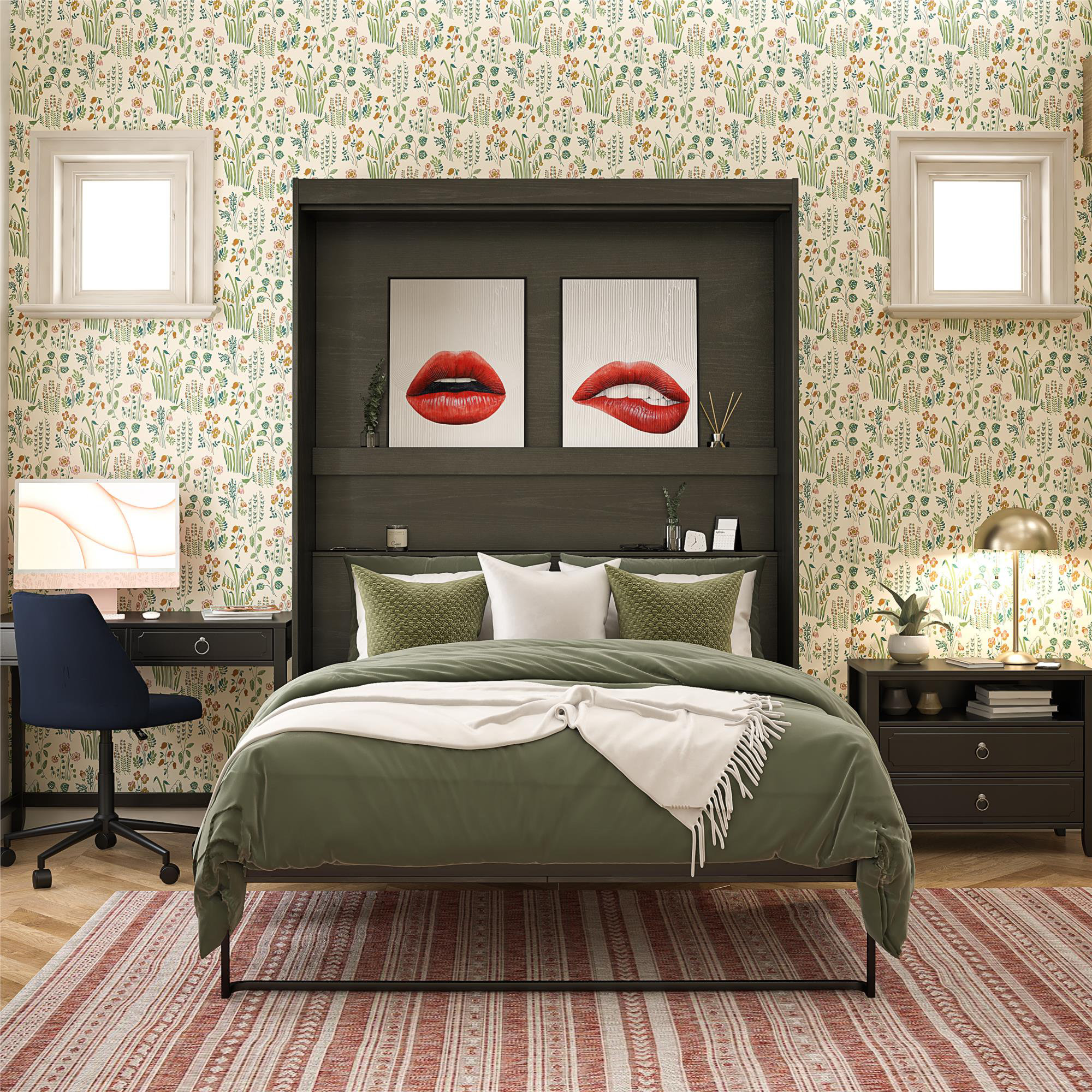 Novogratz Her Majesty Murphy Bed & Reviews | Wayfair
