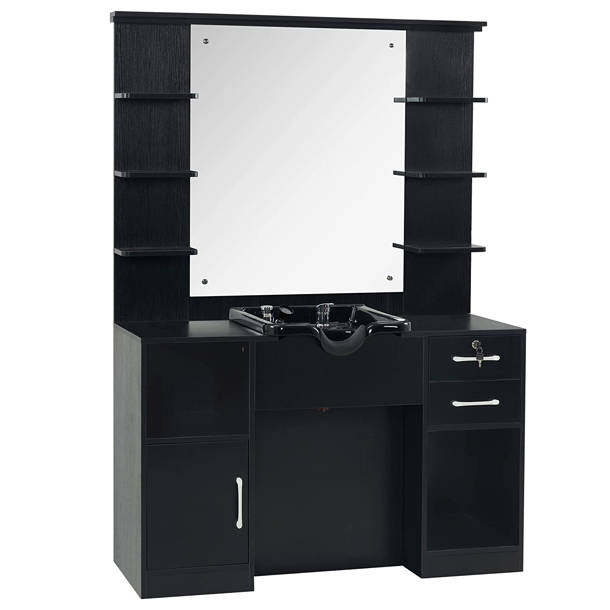 Inbox Zero Eliara Barber Beauty Salon Tool Kits Organizer Case | Wayfair