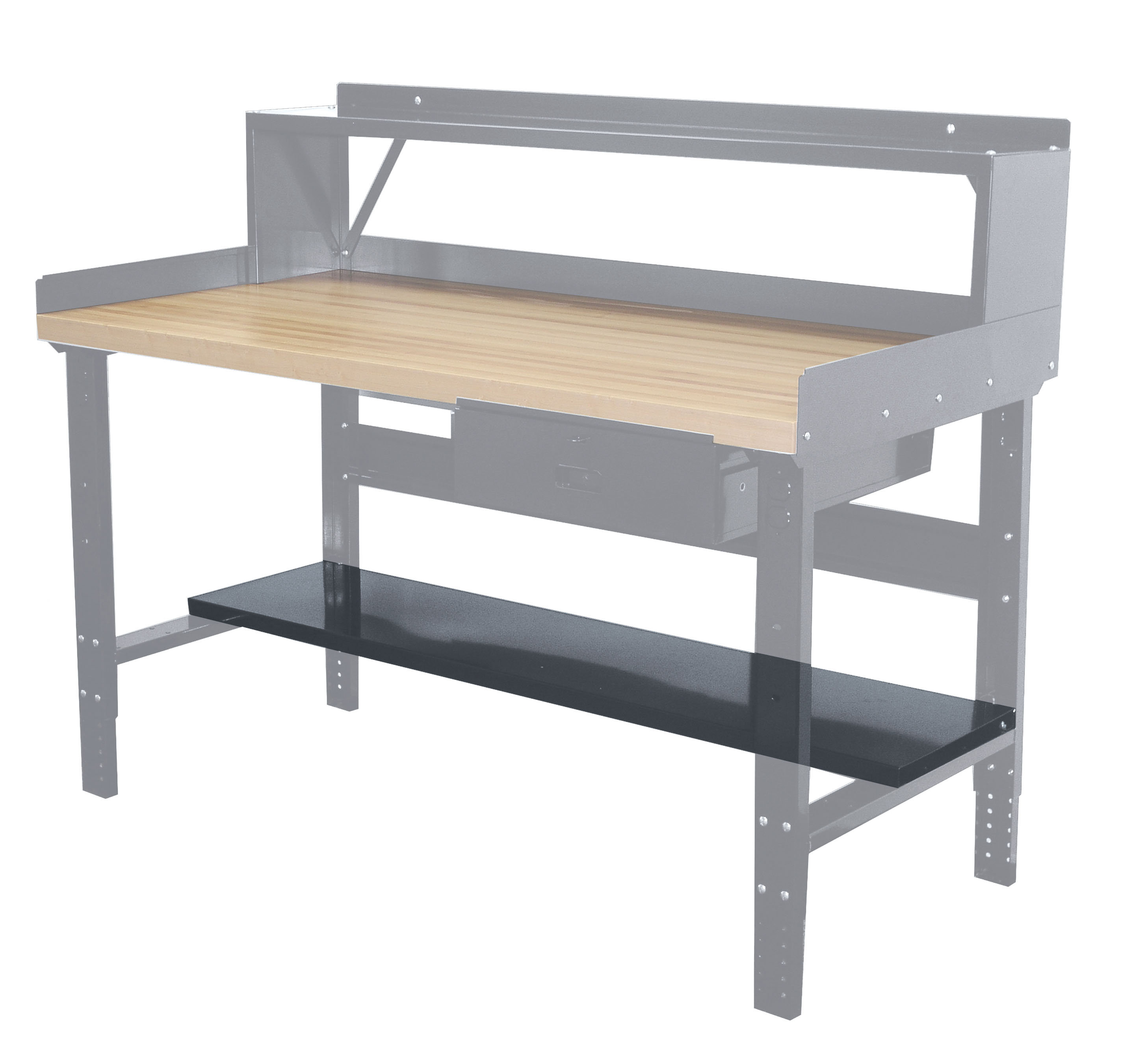 Hallowell Workbench Lower Shelf | Wayfair