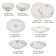 HANKOOK CHINAWARE Bone China Dinnerware - Set of 14 | Wayfair