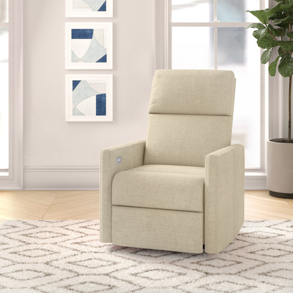 Cream-wall-hugger-recliner | Wayfair