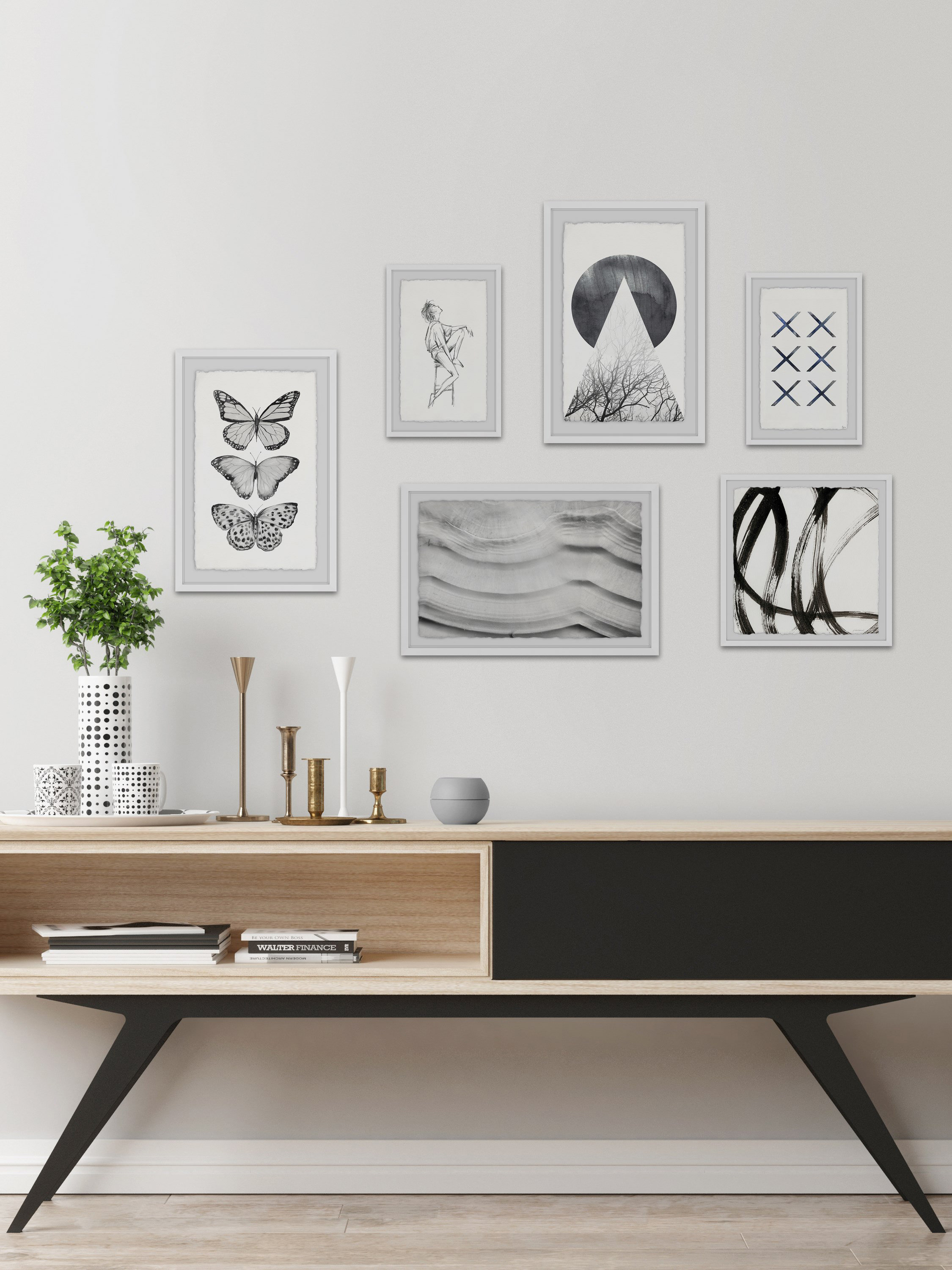 Highland Dunes Amazing Life - 6 Piece Picture Frame Gallery Wall Set ...