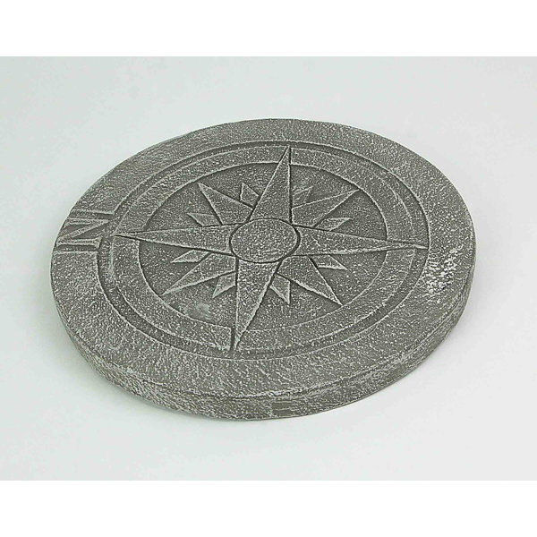 Longshore Tides Compass Stepping Stone | Wayfair