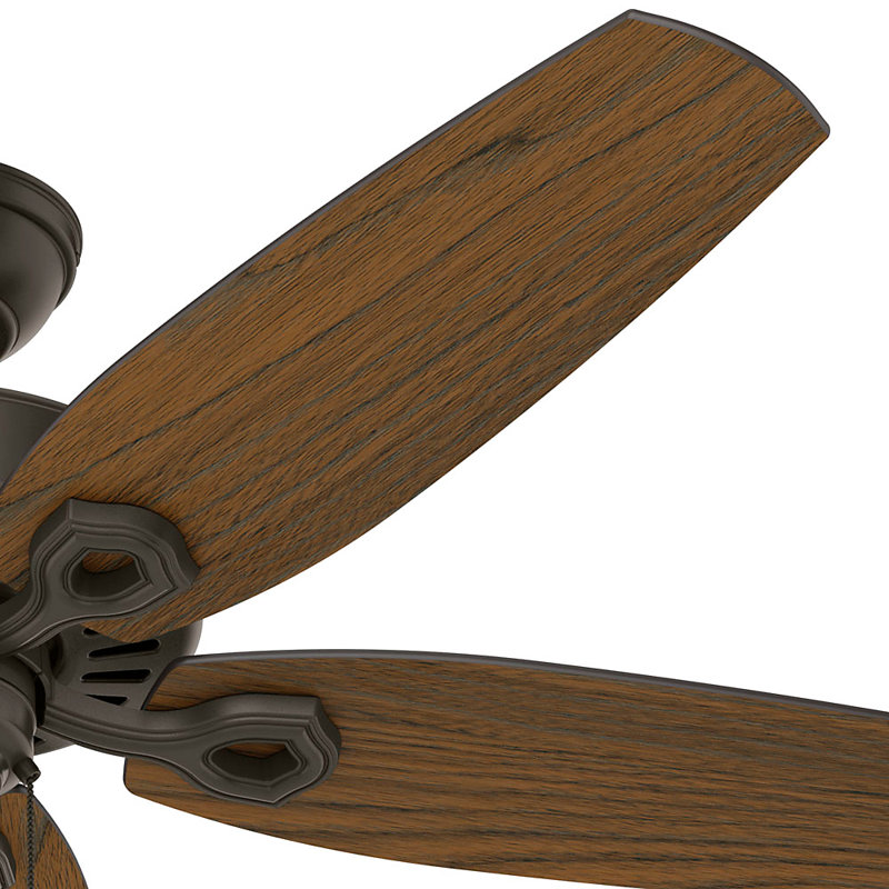 Hunter Fan 52" Builder Elite 5 - Blade Outdoor Standard Ceiling Fan ...