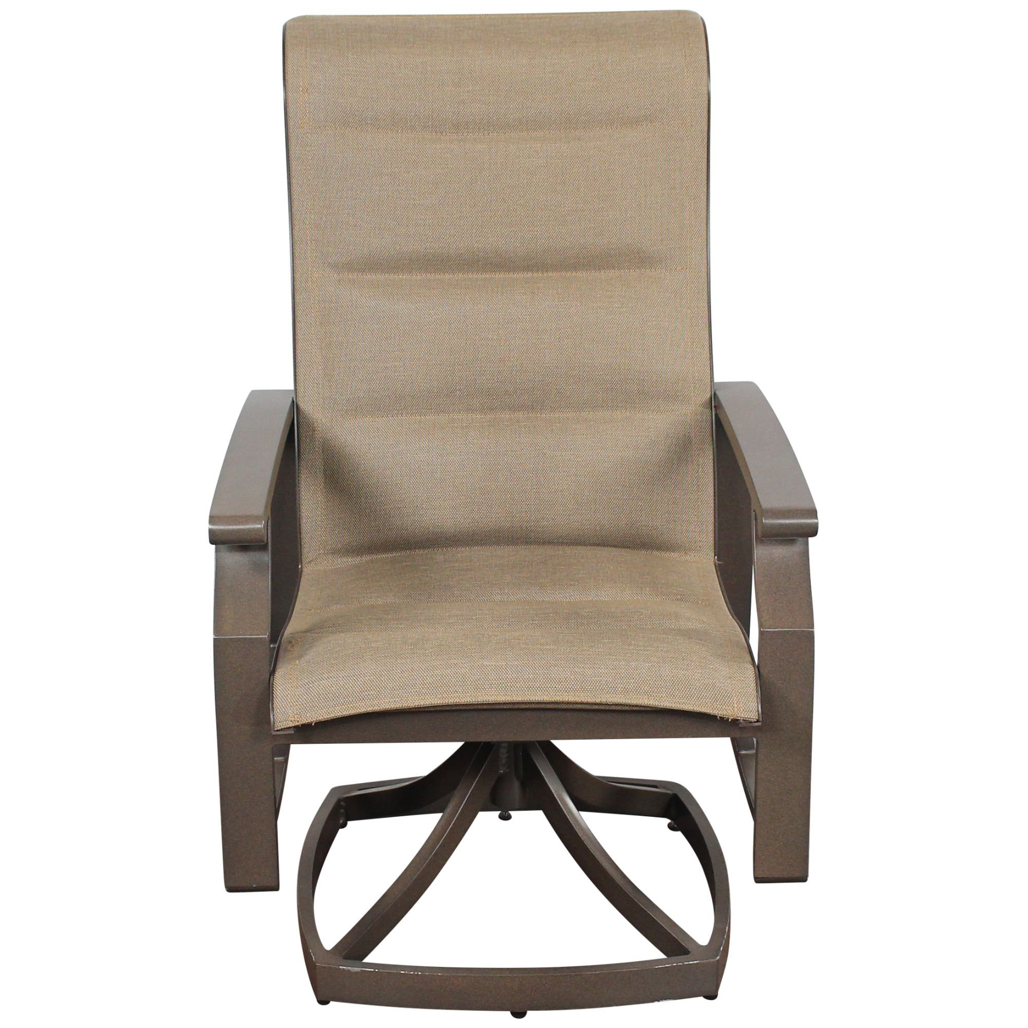 Hokku Designs Macabe Swivel Patio Dining Armchair | Wayfair