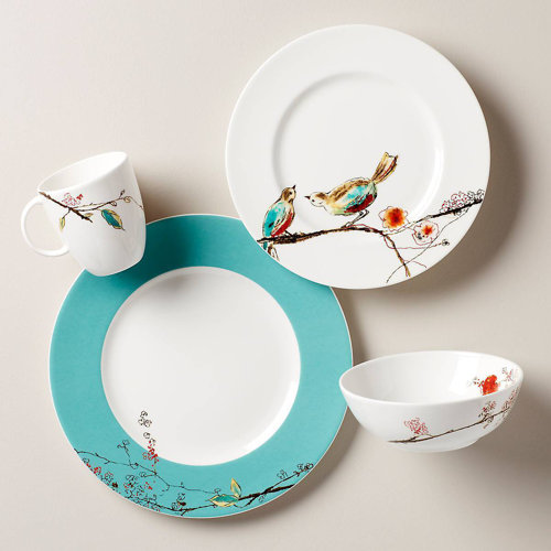 Lenox Chirp Bone China Dinnerware Set & Reviews | Wayfair