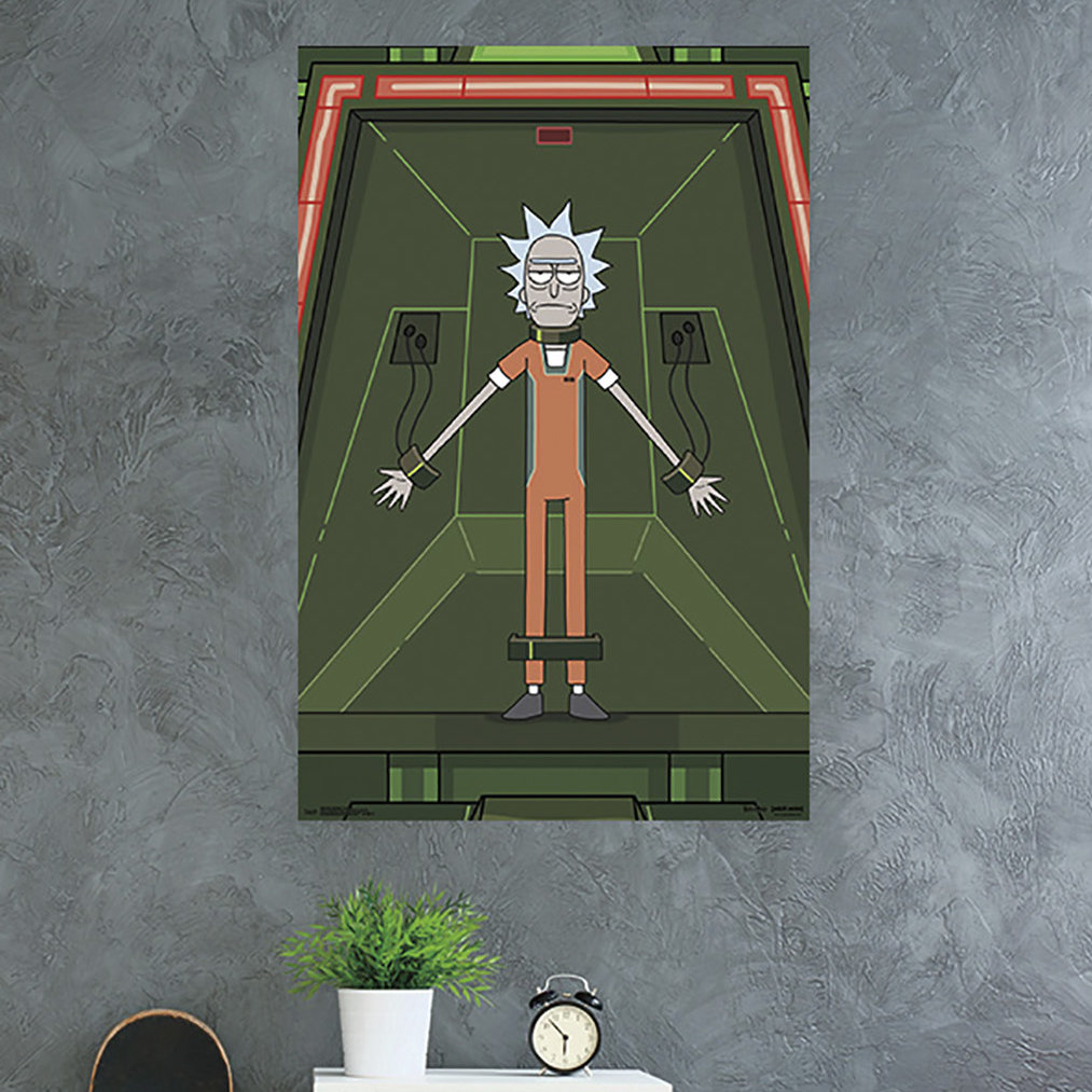 Trends International Rick and Morty - Shackled Paper Print | Wayfair
