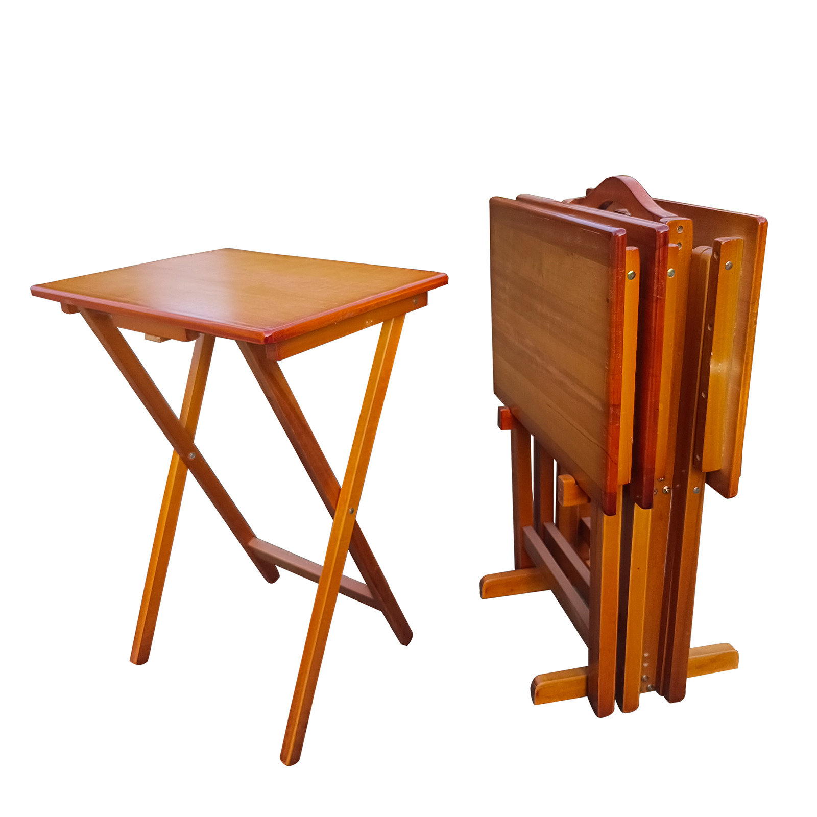 Kozart 18.88'' Solid Wood Rectangular Portable Banquet Table | Wayfair