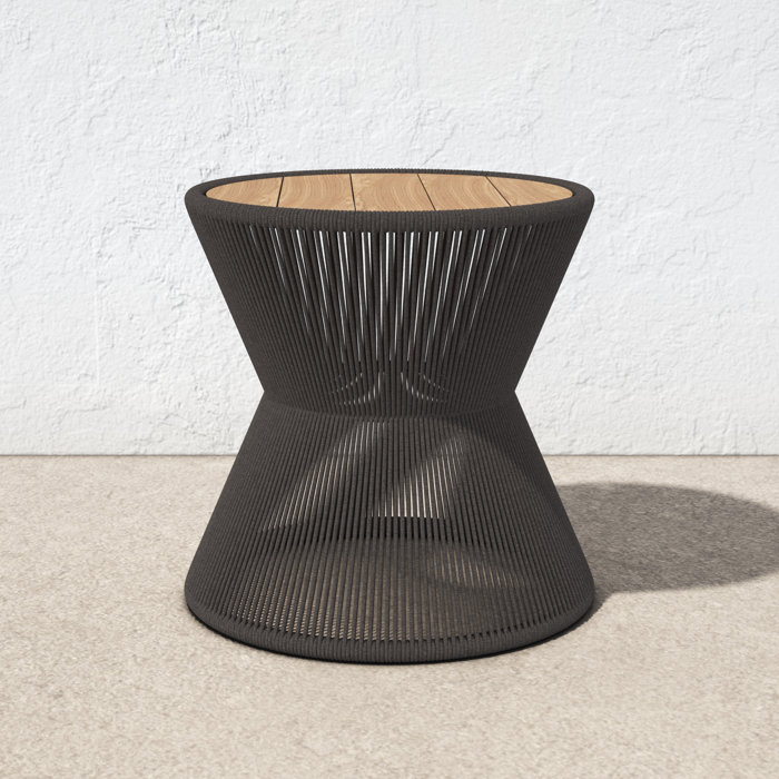 Brewster Teak Outdoor Side Table | AllModern